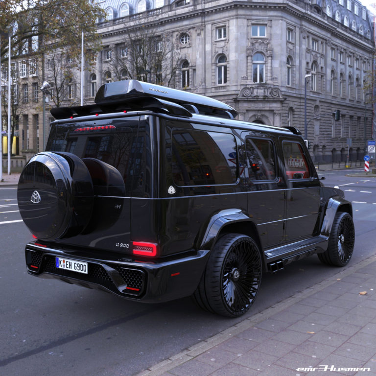 Maybach G900 Looks Like An Ultra-Luxury Mercedes G-Class In This ...