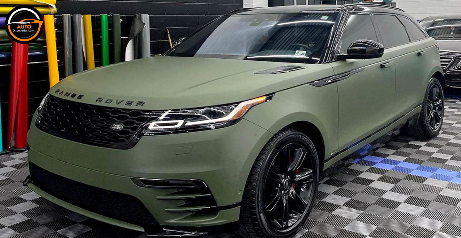 2021 Range Rover Velar Full 3M Matte Military Green Wrap! - Auto ...