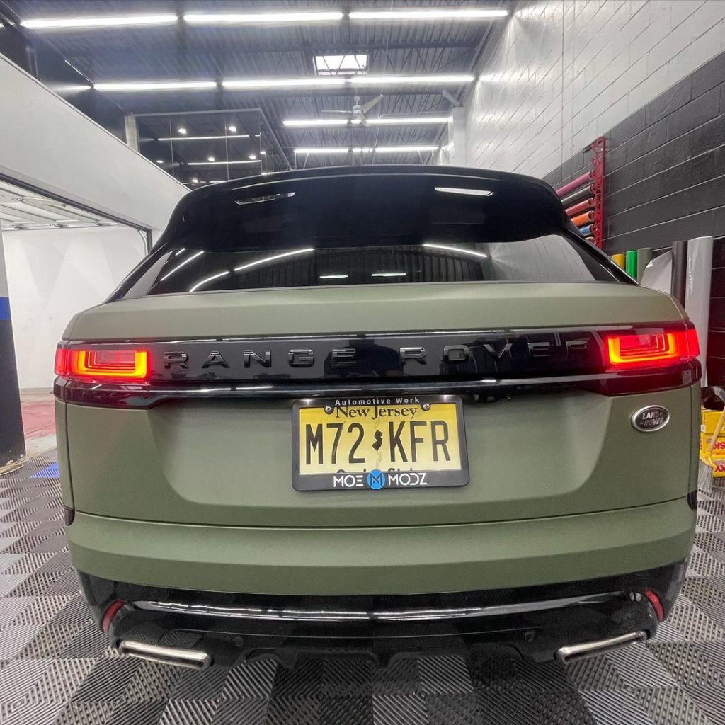 2021 Range Rover Velar Full 3M Matte Military Green Wrap! - Auto ...