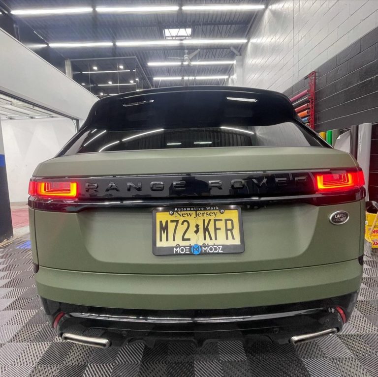 2021 Range Rover Velar Full 3M Matte Military Green Wrap! - Auto ...