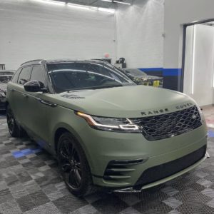 2021 Range Rover Velar Full 3M Matte Military Green Wrap! - Auto ...