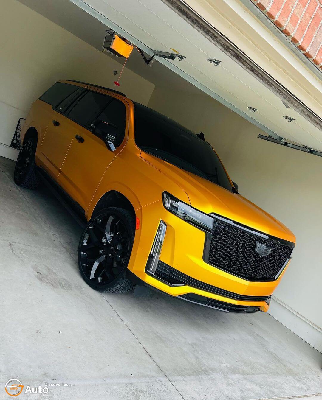 2021 Tinted Cadillac Escalade, Black And Yellow Specs - Auto Discoveries