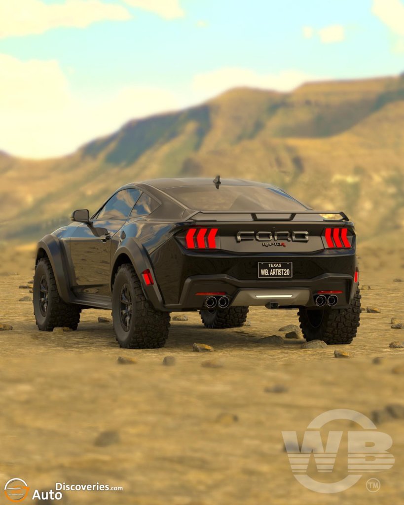 Ford Mustang Raptor R All Terrain Muscle Car by Oscar Vargas - Auto ...