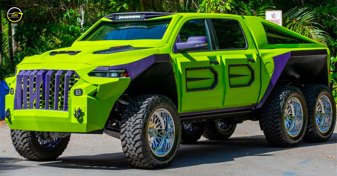 2023 Green Apocalypse Juggernaut 6×6 - Super Truck!