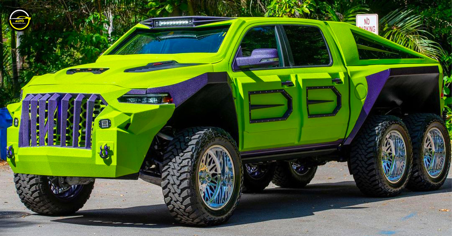 2023 Green Apocalypse Juggernaut 6×6 - Super Truck!