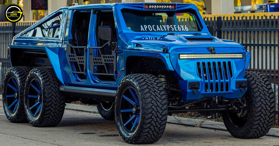 Hydrogen Blue Apocalypse HellFire 6×6 800HP - Super Truck!