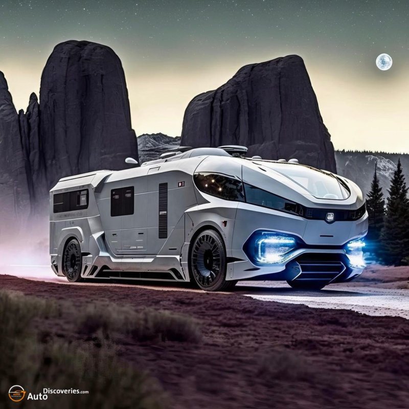 Futuristic Bugatti RV SUV Concept by FlybyArtist