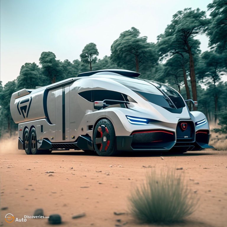 Futuristic Bugatti RV SUV Concept by FlybyArtist