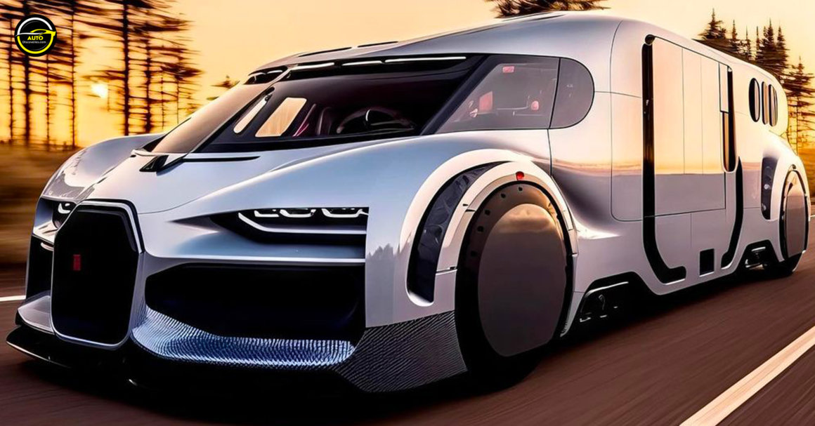 Futuristic Bugatti RV SUV Concept by FlybyArtist